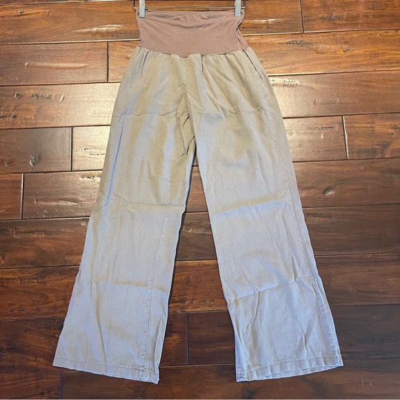 Love Tree | Pants & Jumpsuits | Love Tree Womens Taupe Brown Linen ...